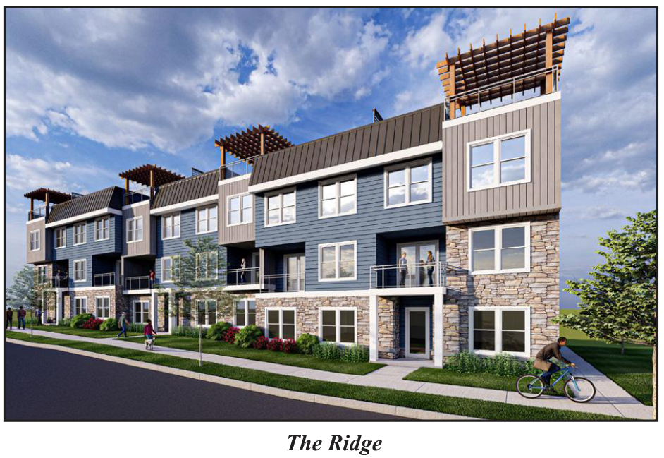 Ridge Farms Townhomes Over Flats Offers Traditional Neighborhood Design ...